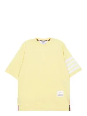 Thom Browne Short Sleeve T-shirt - Yellow