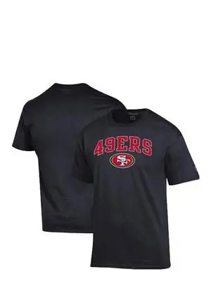 Champion San Francisco 49ers Arch Over Logo T-shirt - Black