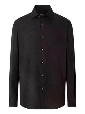 Zegna Cashco Shirt - Black