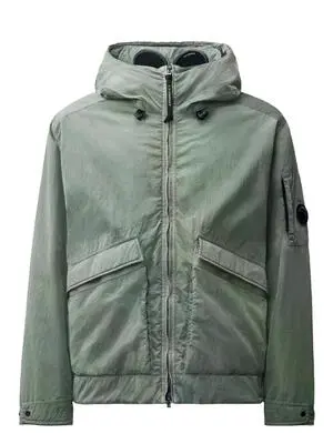 C.P. COMPANY Heavy Chrome-r Padded Goggle Jacket - Green