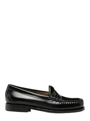 G.H.BASS Weejun Larson Velvet Loafers - Black
