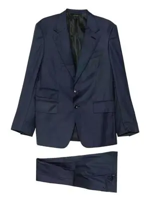 TOM FORD Shelton Grisaille Suit - Blue