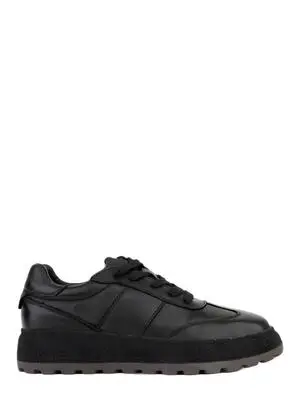 LINDA BAUMANN Chunky Sole Panelled Sneakers - Black