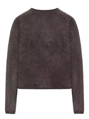 LISA YANG The Lexia Brushed Cashmere Sweater - Brown