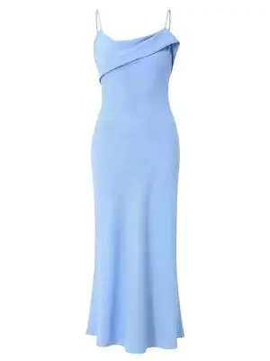 HANITA Hanita Draped Asymmetric Maxi Dress