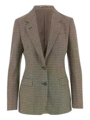 TAGLIATORE Houndstooth-pattern Blazer