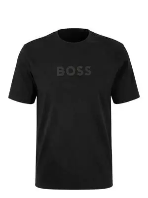 BOSS Logo-print Cotton T-shirt