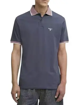 Barbour Cornsay Short-sleeved Polo Shirt - Blue