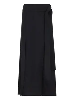Studio Nicholson Wrap Front Maxi Skirt - Black