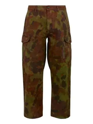 Dsquared2 Cowflage Hybrid Pants - Green