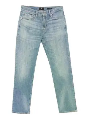 7 For All Mankind Straight-leg Jeans - Blue
