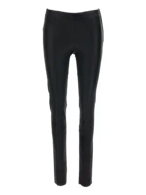 ARMA Leather Skinny Trousers - Black