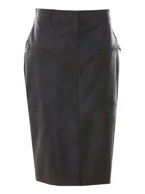 LIU JO Midi Skirt In Coated Fabric
