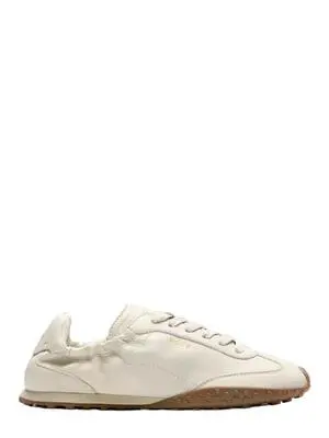 HOFF Leather Sneakers With Elasticated Collar - Neutrals