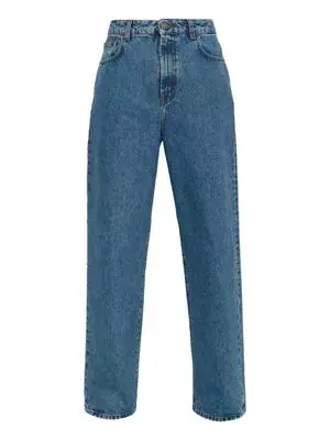 RÓHE Bruun Baggy Jeans - Blue