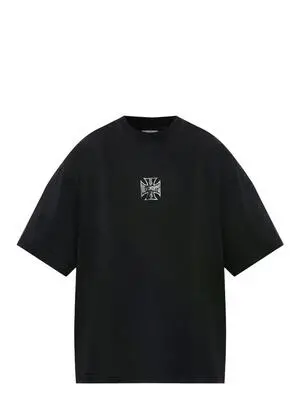Vetements Logo-print T-shirt - Black