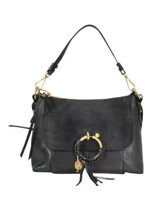 See By Chloé Joan Hobo Leather Shoulder Bag - Black