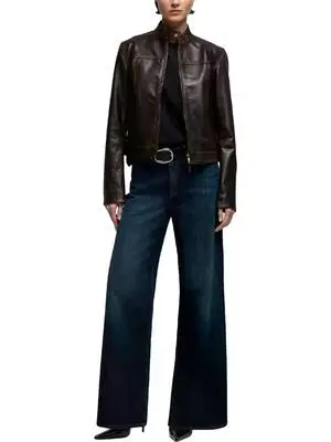 7 For All Mankind Wide-leg Jeans - Blue