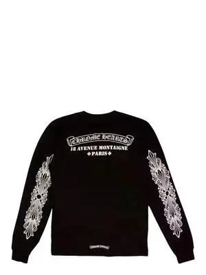 Chrome Hearts Paris Exclusive Long-sleeve T-shirt - Black