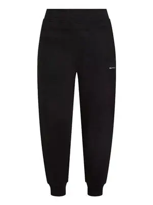 Karl Lagerfeld Waffle-knit Track Pants - Black
