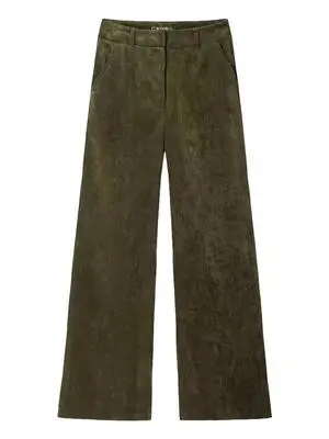 CAMBIO Amelie Corduroy Trousers - Green