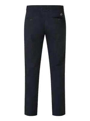 Jacob Cohen Logo Embroidered Slim-fit Trousers - Blue