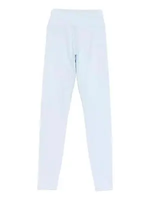 SPORTY & RICH Logo-print Leggings - Blue