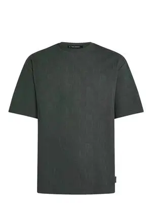 Karl Lagerfeld Monogram Checked T-shirt - Green