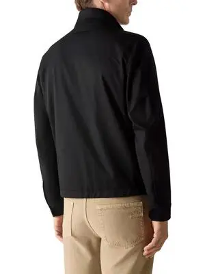 Zegna Microfiber Motorin 100cc Blouson - Black