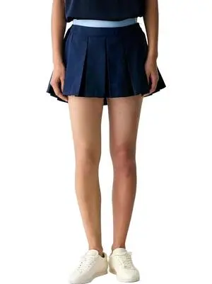 Adidas Mini Pleated Skirt - Blue