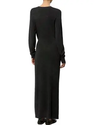 Isabel Marant Étoile Jozira Long Fine-knit Sweater Dress - Grey