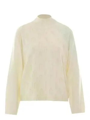 Fabiana Filippi Embellished High-neck Sweater - Neutrals