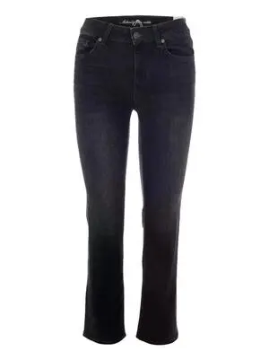 Liu Jo Embellished Straight-leg Jeans - Black