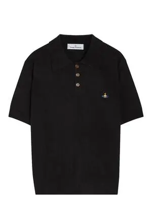 VIVIENNE WESTWOOD Mark Polo - Black