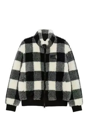 Givenchy Check-pattern Jacket - Black