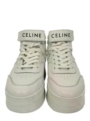 Celine Touch-strap Lace-up Sneakers - Neutrals