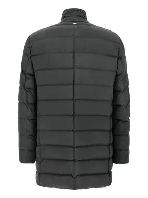 Herno Quilted Down Coat - Grey
