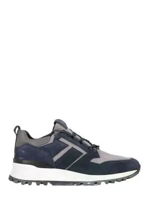 TOD'S Suede Panelled Sneakers - Blue