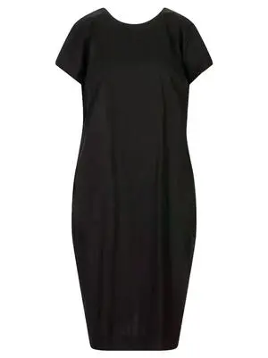 MEIMEIJ Twist-detail Scoop-neck Dress - Black