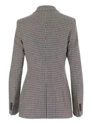 Tagliatore Double-breasted Houndstooth Blazer - Neutrals