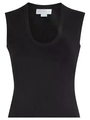 Stella McCartney Scoop-neck Maxi Dress - Black