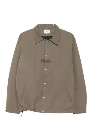 Rhude Logo-embroidered Overshirt - Green