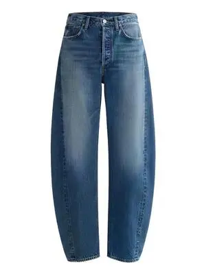 AGOLDE Luna Belt-loop Jeans - Blue