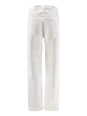 AGOLDE Straight-fit Five-pocket Jeans - White