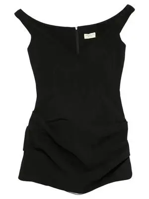 Arcina Ori Avery Draped Dress - Black