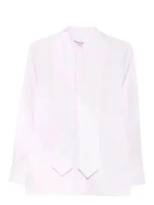 DONDUP Pussy-bow Long-sleeve Shirt - Pink