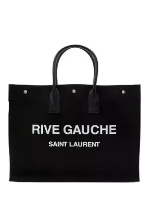 Saint Laurent Rive Gauche Tote Bag - Black