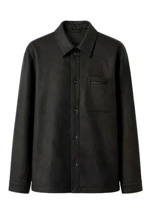RETORI Padded Flannel Overshirt - Grey