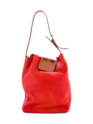 Hermès Hermès Virevolte Bag Swift With Clemence 24 Hobo Bag Red