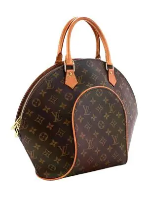LOUIS VUITTON Monogram Canvas Ellipse Mm Handbag - Brown